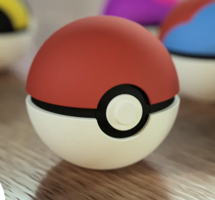 The Poke Ball - Pokemon Poke Ball Collection – 3D Print Dad AU